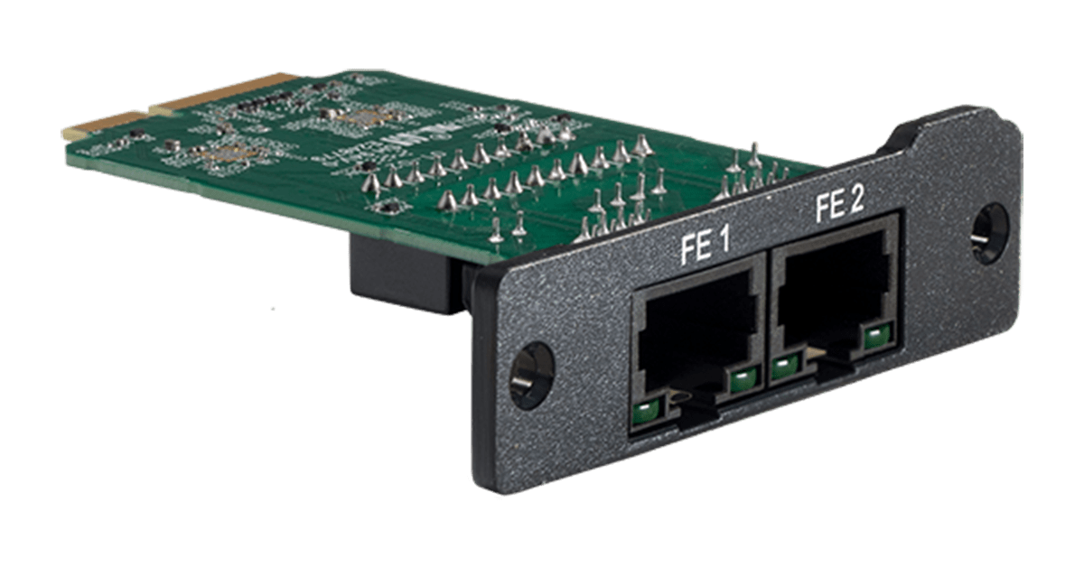 Dual Fast Ethernet Expansion Module with 2x RJ45 | NetCloud Equipment ...