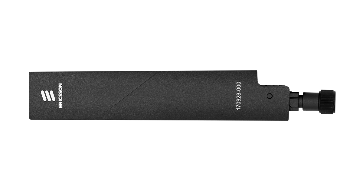 NetCloud Cellular Antenna, Charcoal, 600 MHz - 6 GHz, SMA, 155mm | Ericsson